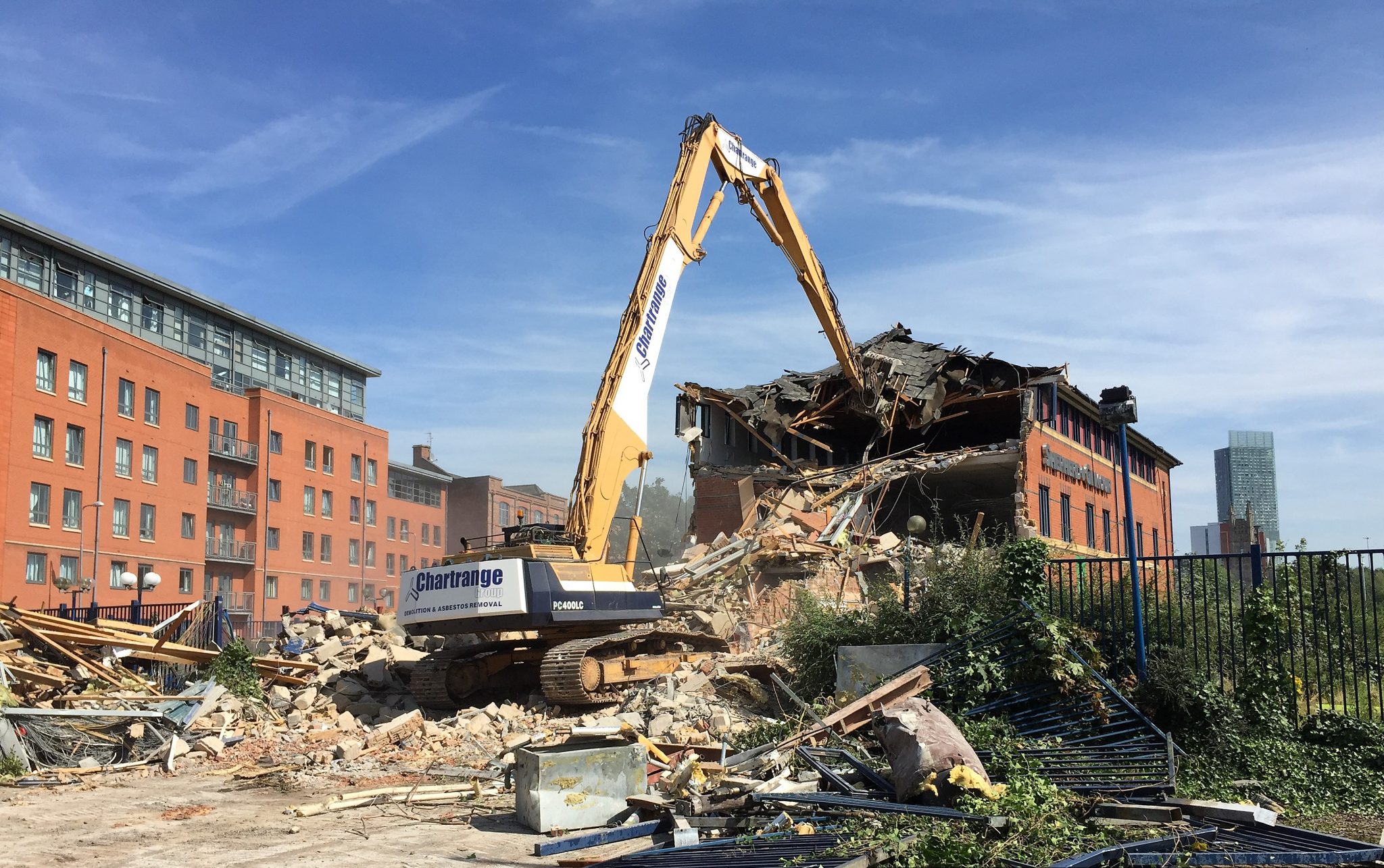 Demolition Manchester - Specialist Contractors | Chartrange