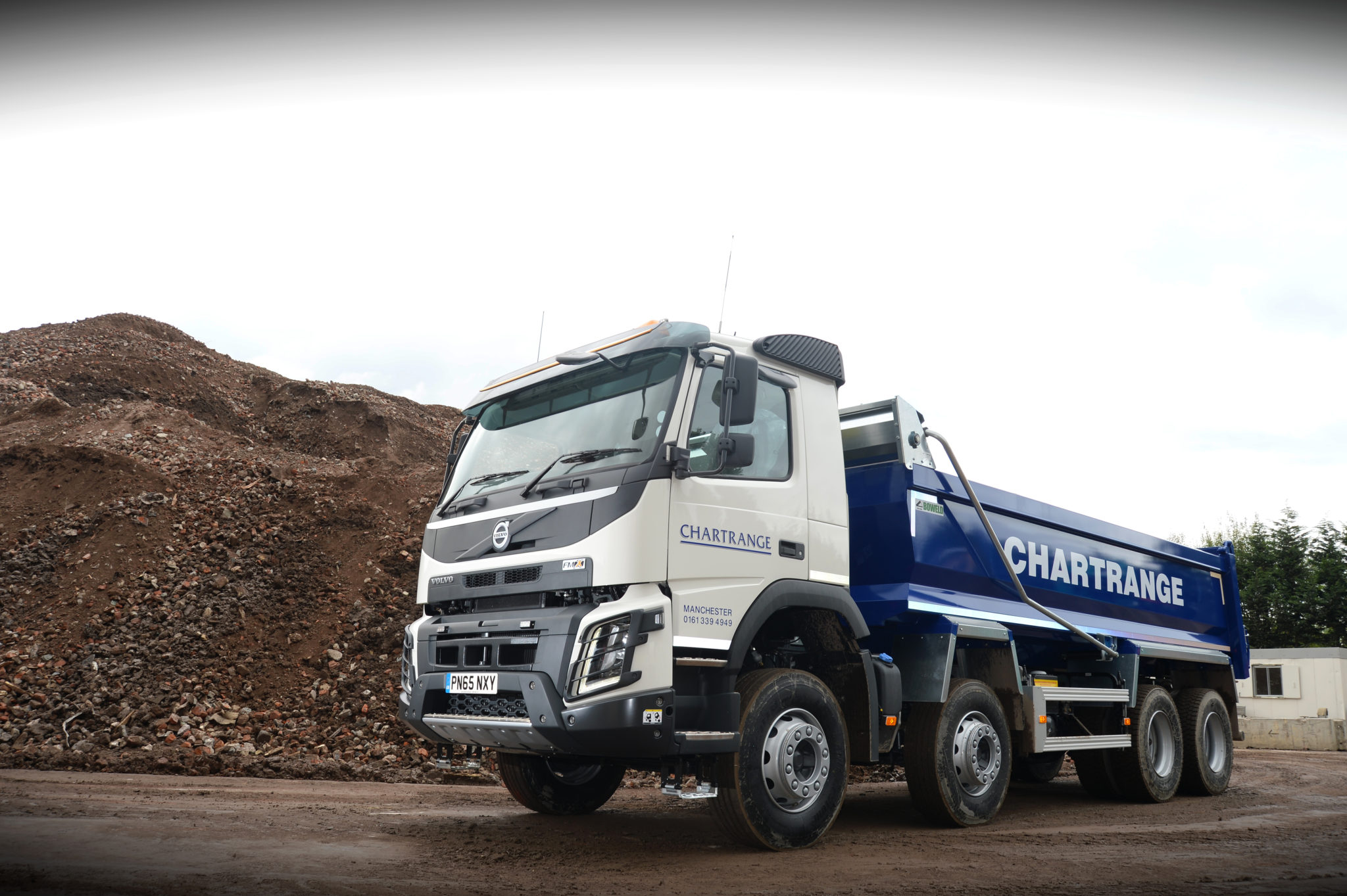 The full Chartrange fleet of plant machinery: Excavators, dozers ...